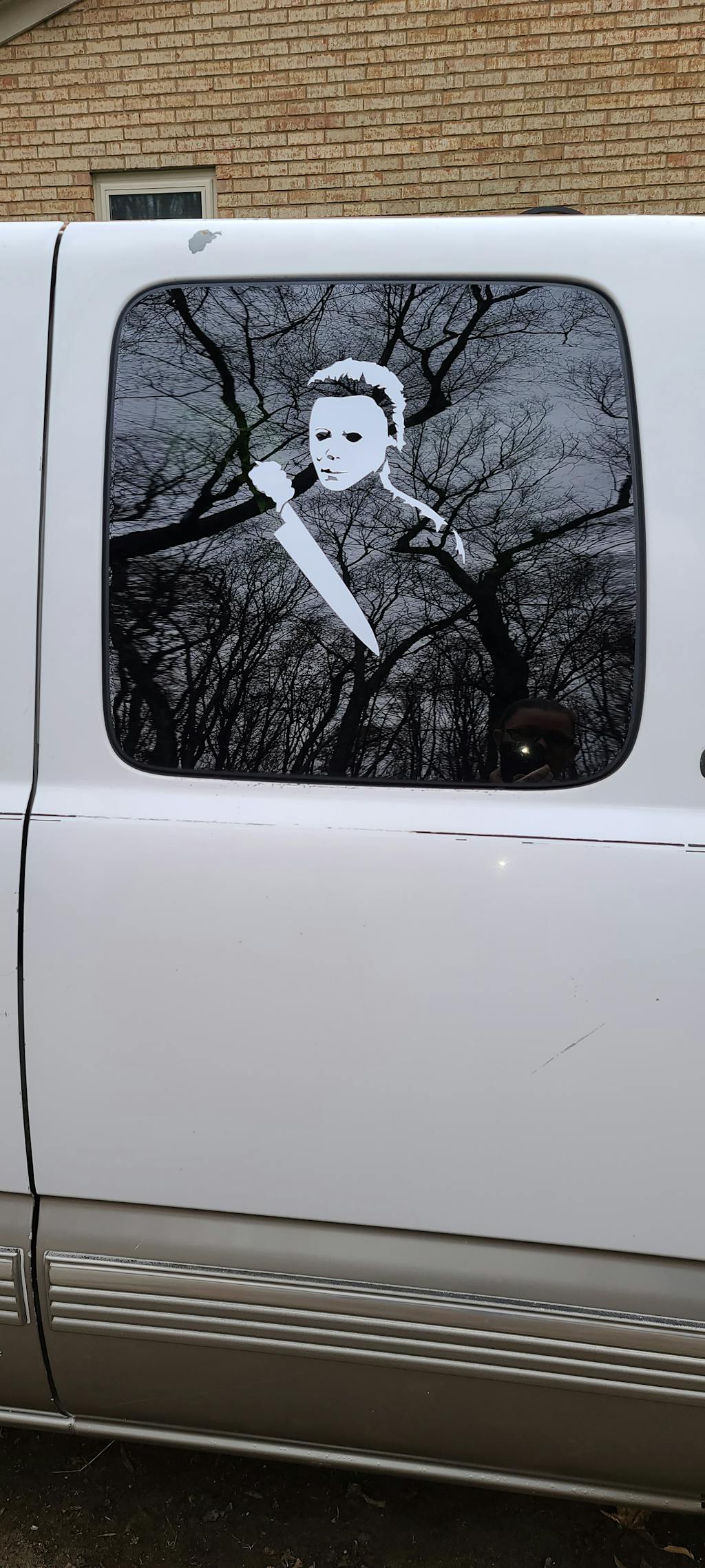 Michael Myers Horror A4 Window Decal Sticker | Custom Made In the USA ...