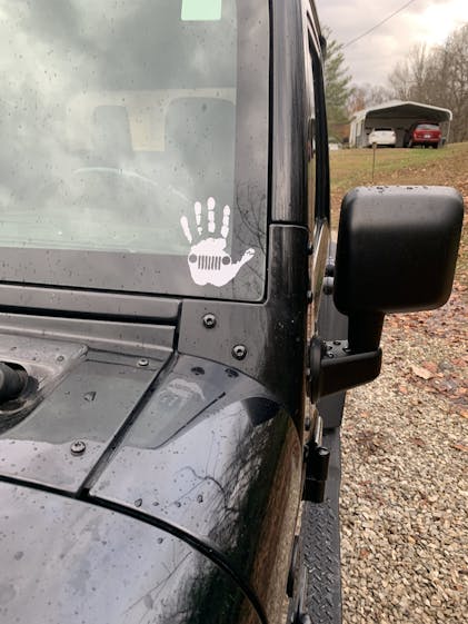 Jeep Wave Mirror