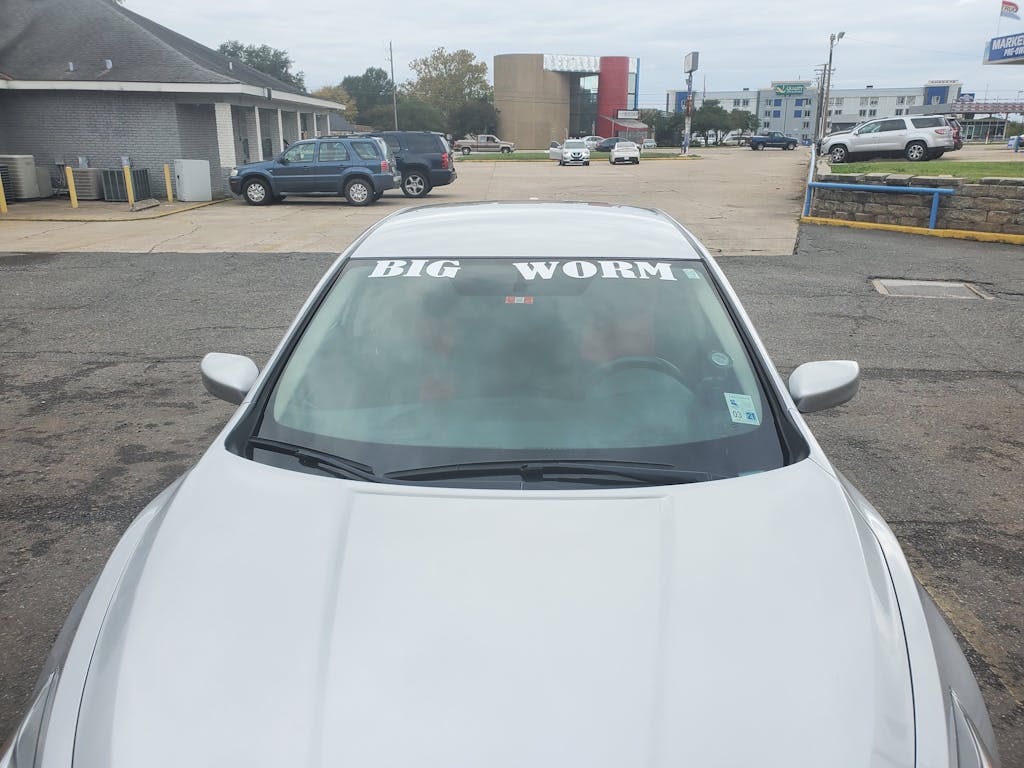 Custom Text Windshield Banner Decal Sticker