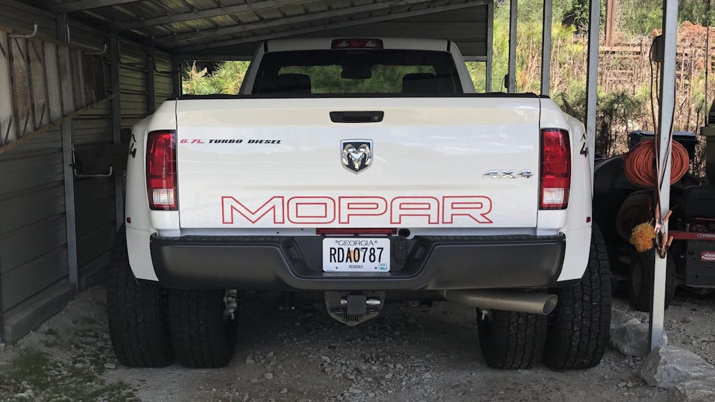 Mopar Ram Sticker Set Of 2 Bedside 48 X 5 | Custom Made In the USA ...