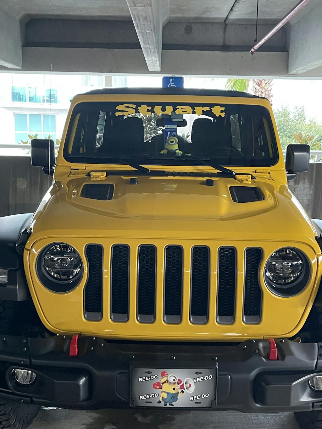 Jeep Custom Text Windshield Banner Decal Sticker