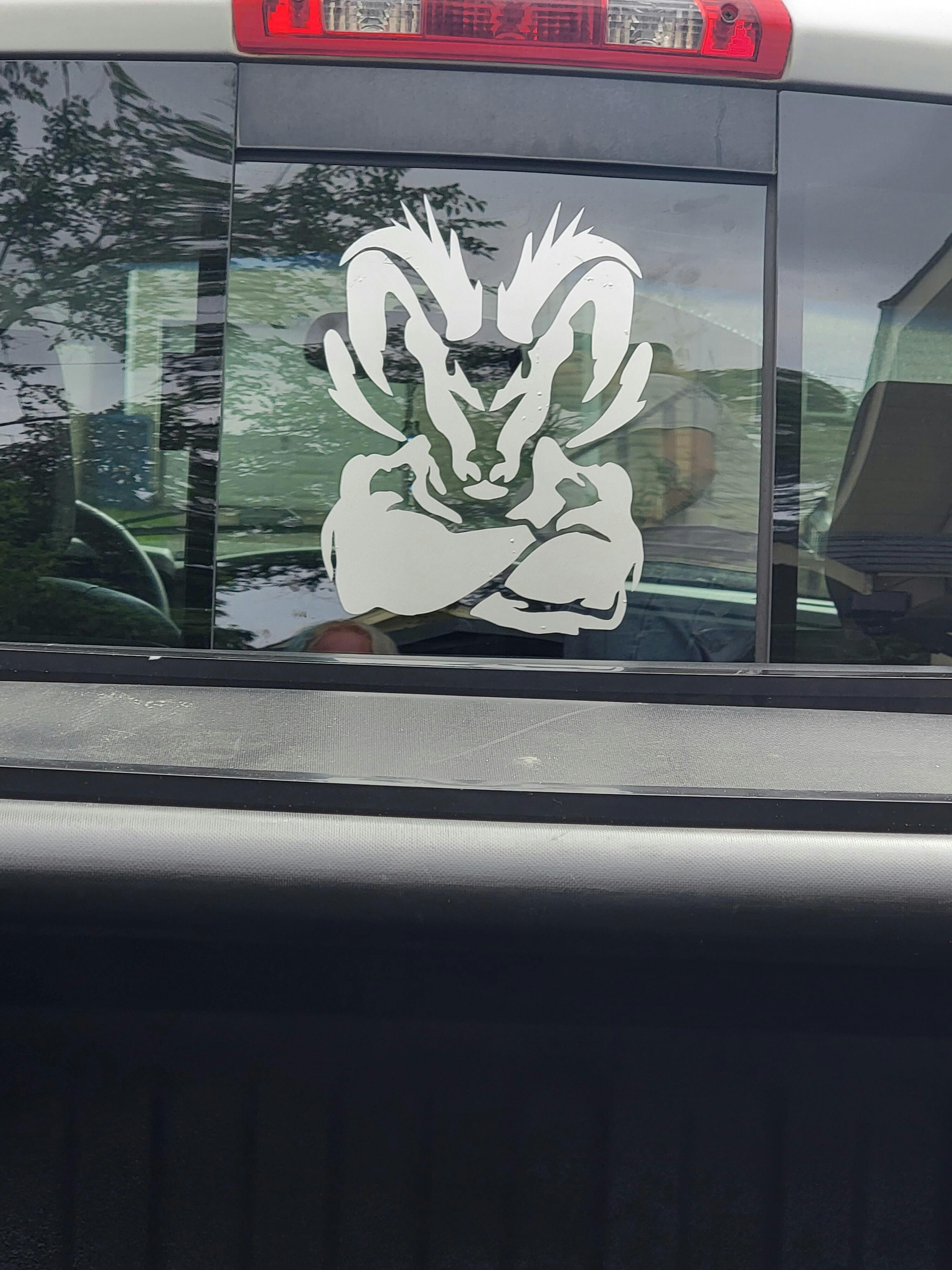 Dodge Decals – Muscle Dodge Ram Head Truck Decal Sticker | MADE IN USA