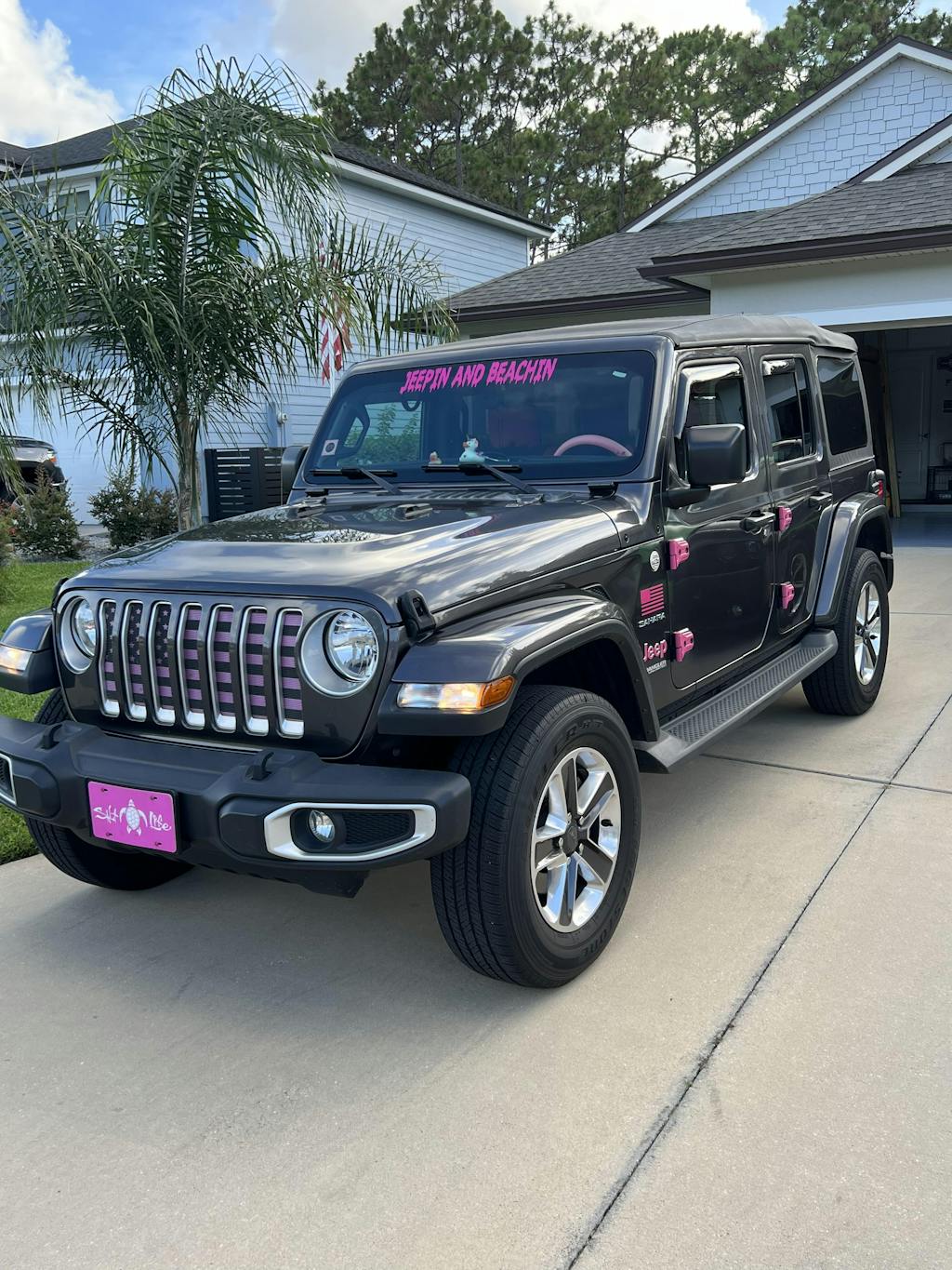 Jeep Custom Text Windshield Banner Decal Sticker – Jeep Wrangler Decals ...