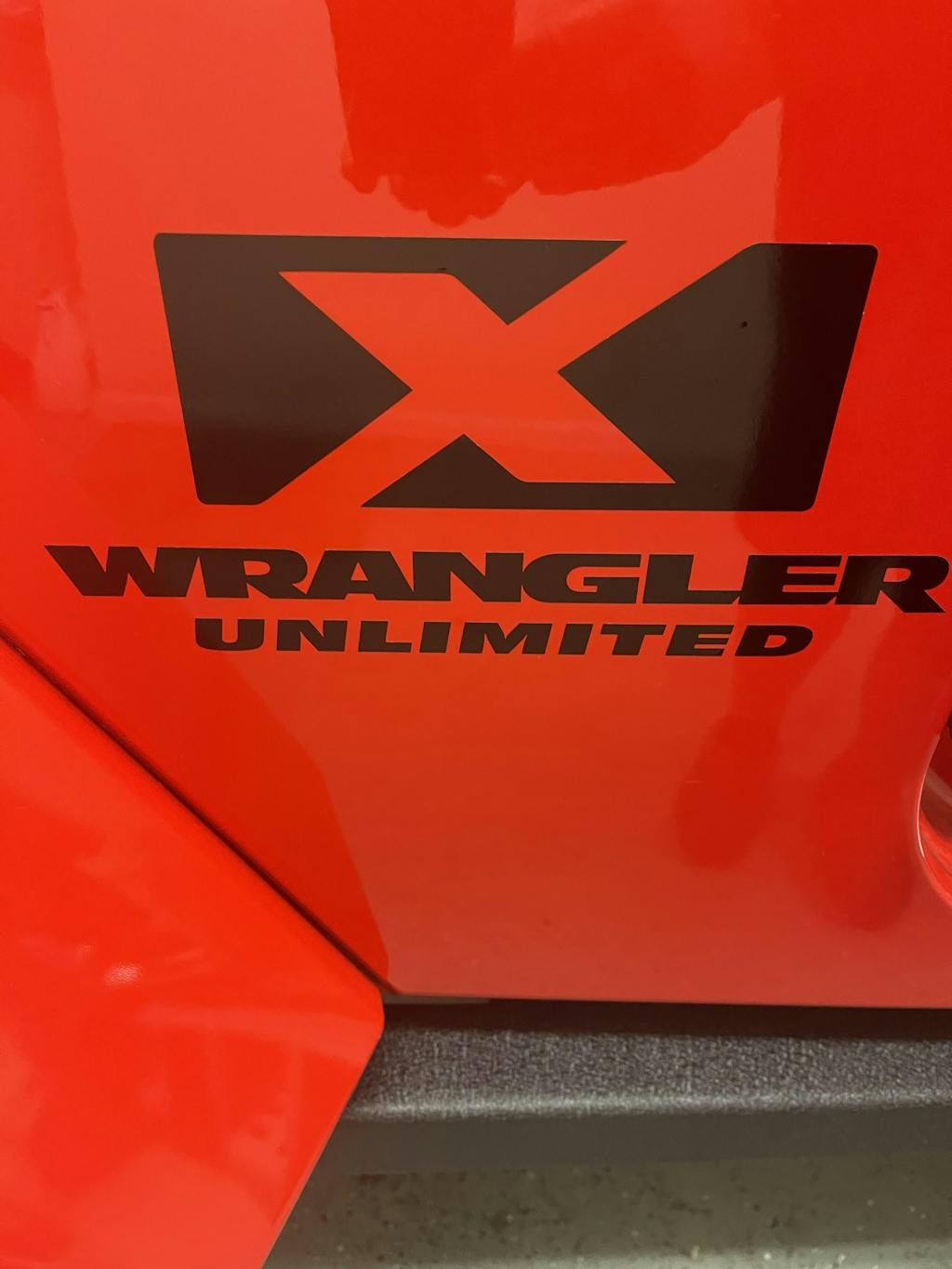 Jeep Wrangler Unlimited X Fender Decal Stickers | Custom Made In the ...