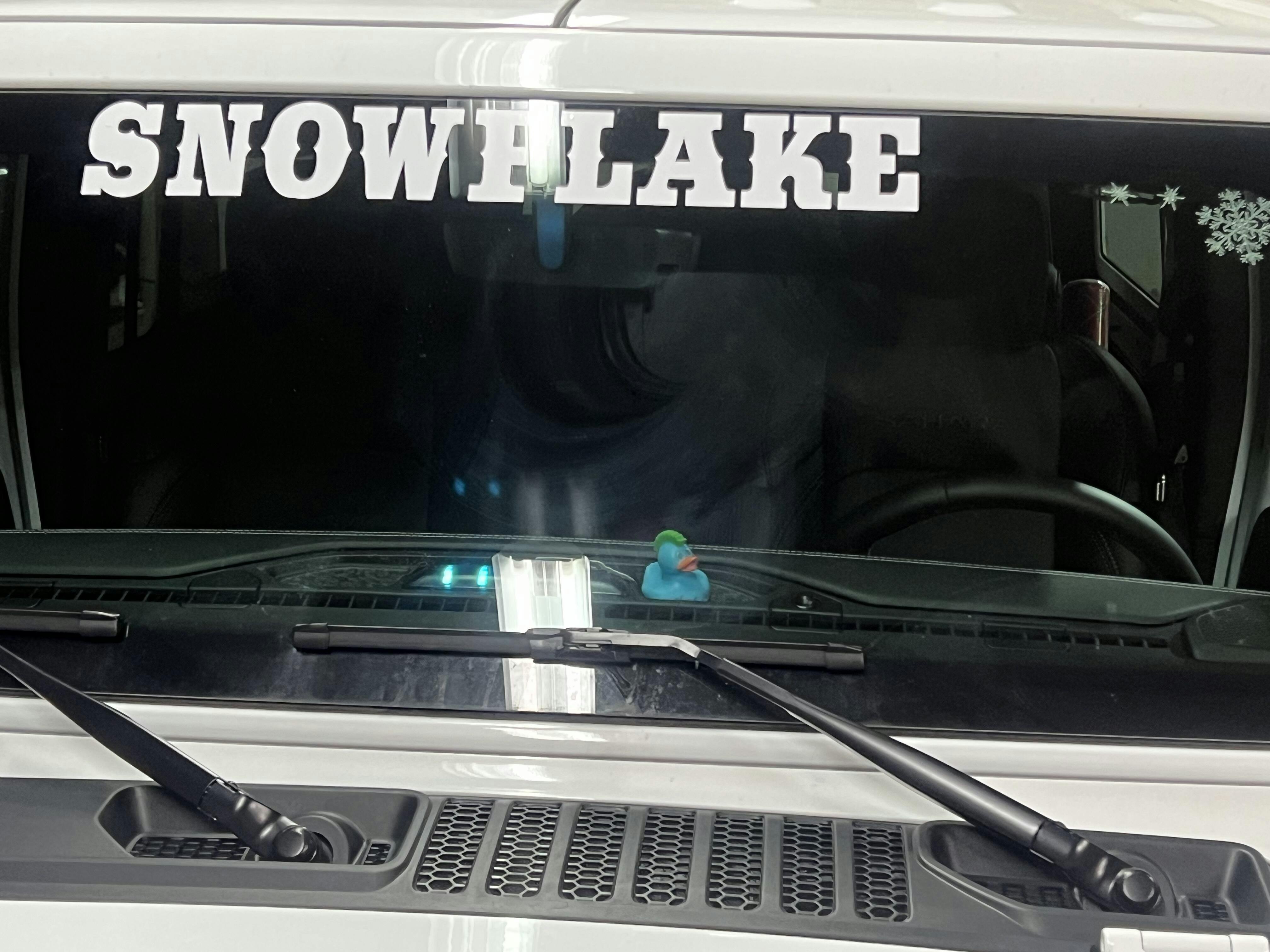 Custom Text Windshield Banner Decal Sticker | MADE IN USA