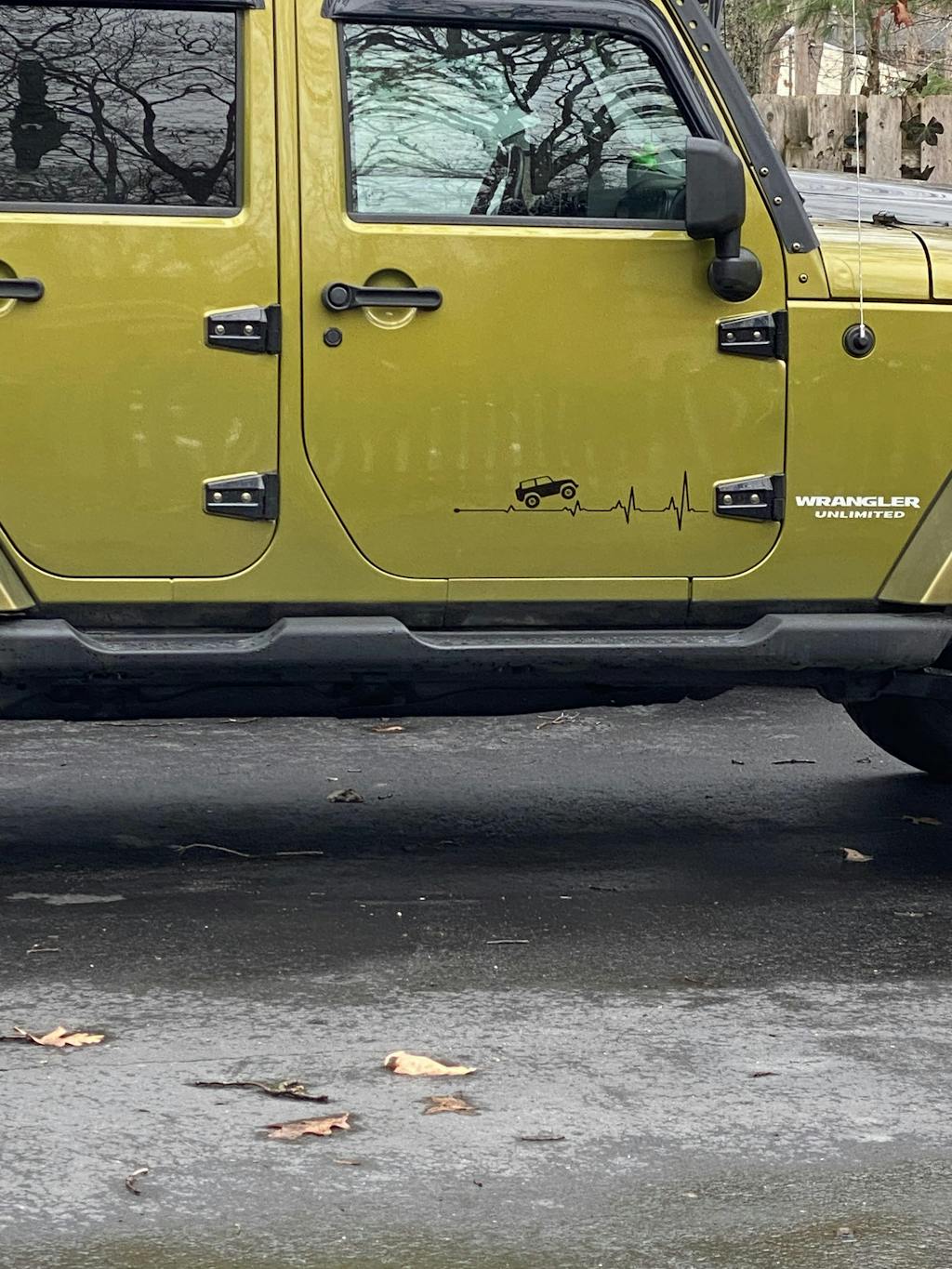 Jeep Heartbeat Rocker Panel Decals Sticker | Custom Made In the USA ...