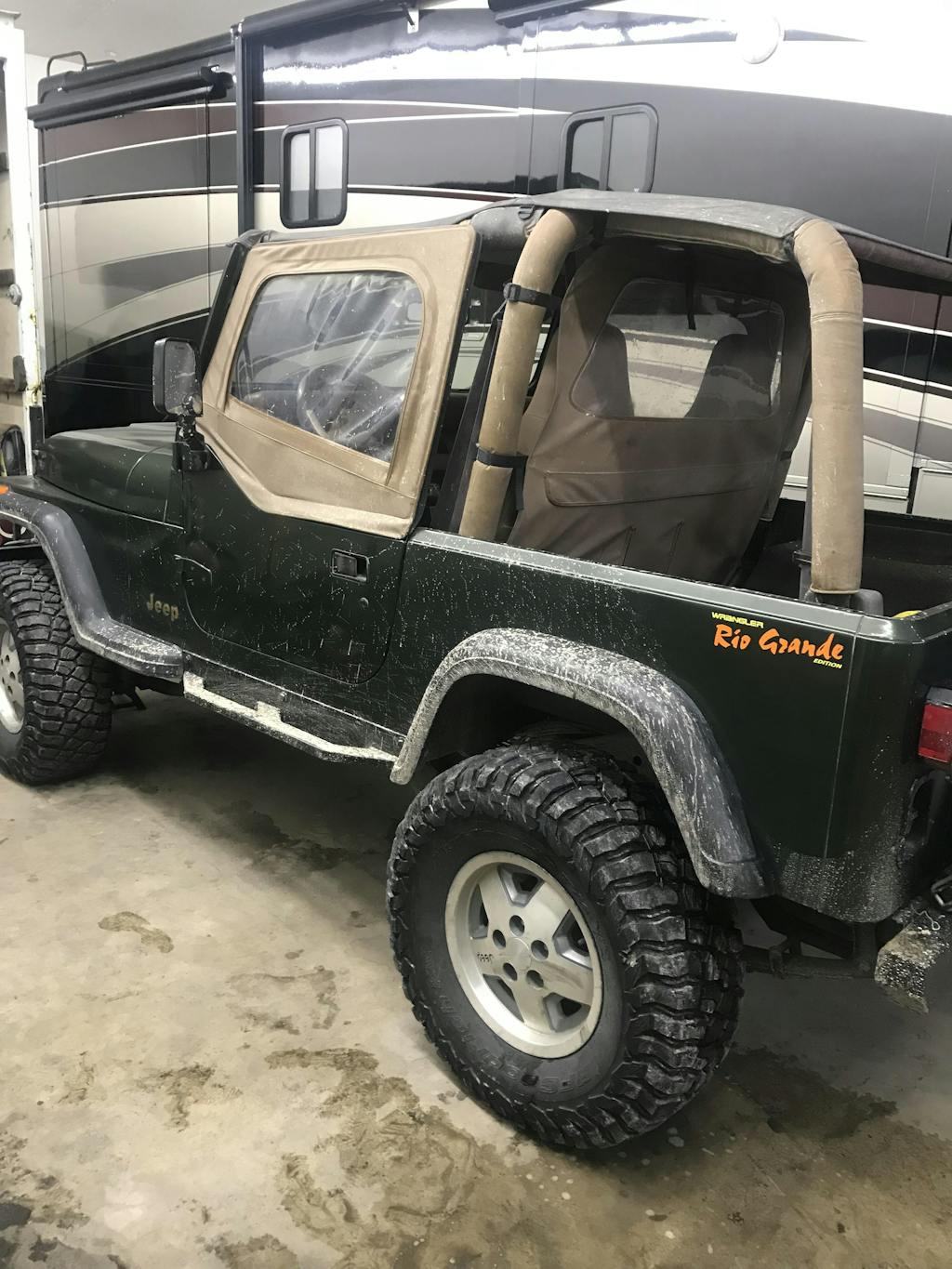 Jeep Rio Grande Rear Quarter Decal Stickers | Custom Made In the USA ...