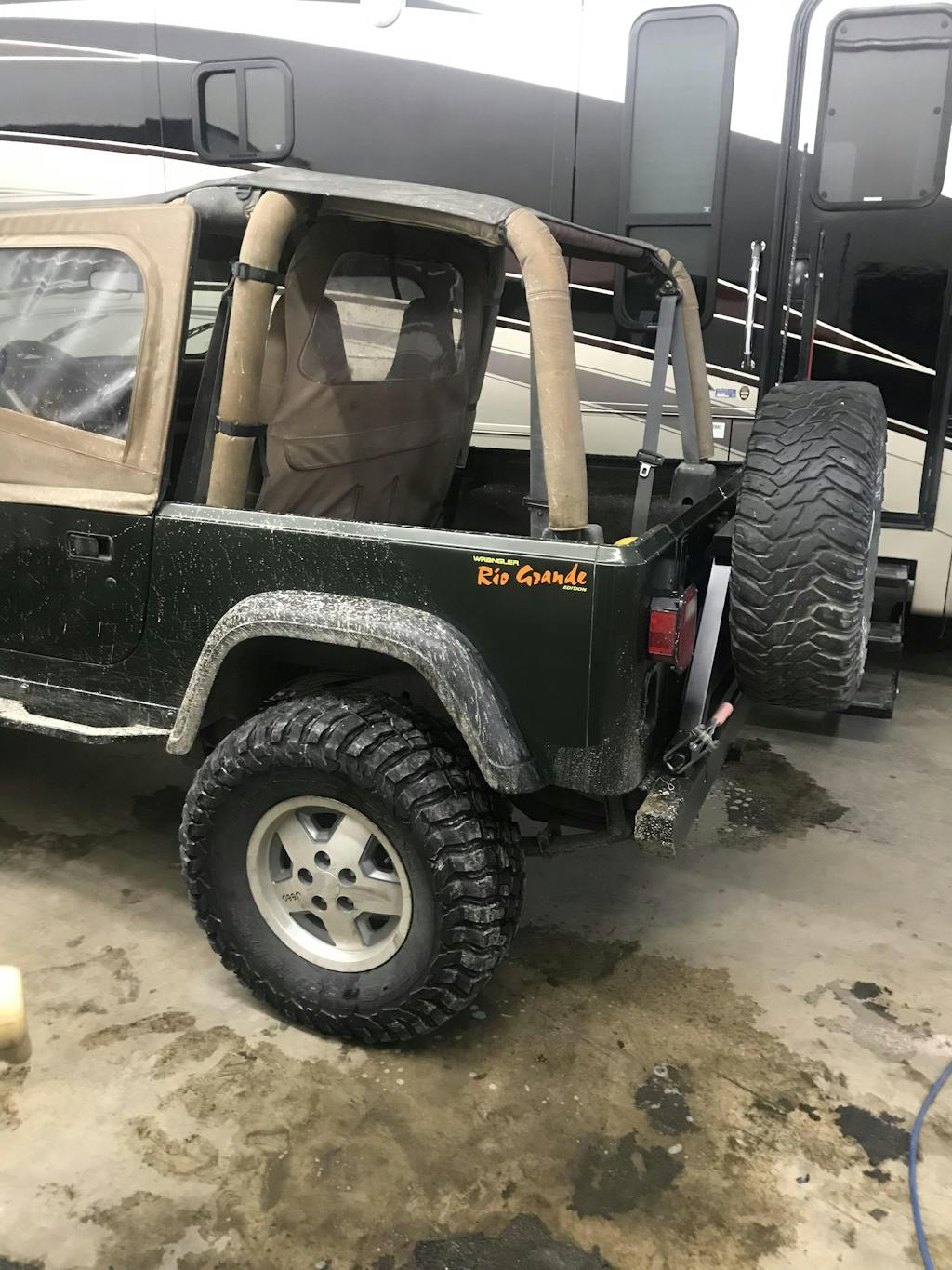 Jeep Rio Grande Rear Quarter Decal Stickers | Custom Made In the USA ...