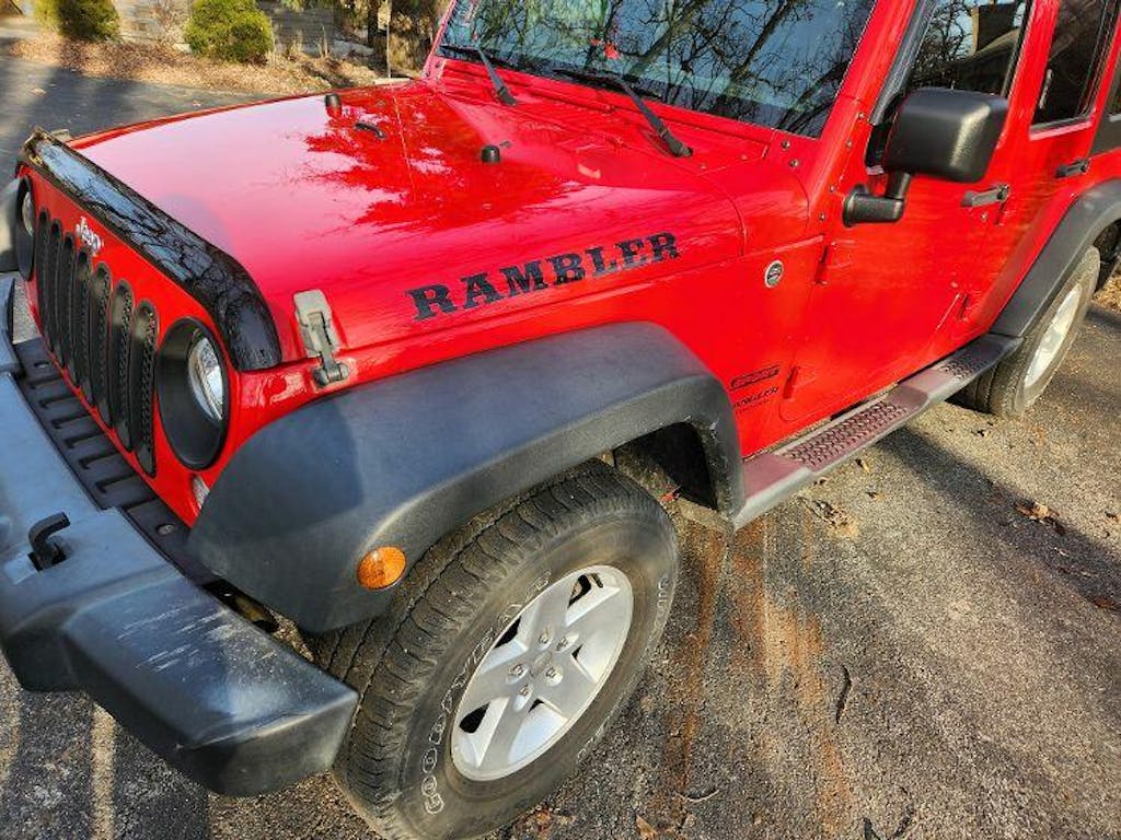 Make Your Own Custom Jeep Hood Lettering Decal Sticker | Custom Made In ...