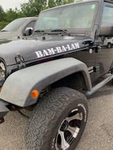 Make Your Own Custom Jeep Hood Lettering Decal Sticker | Custom Made In ...