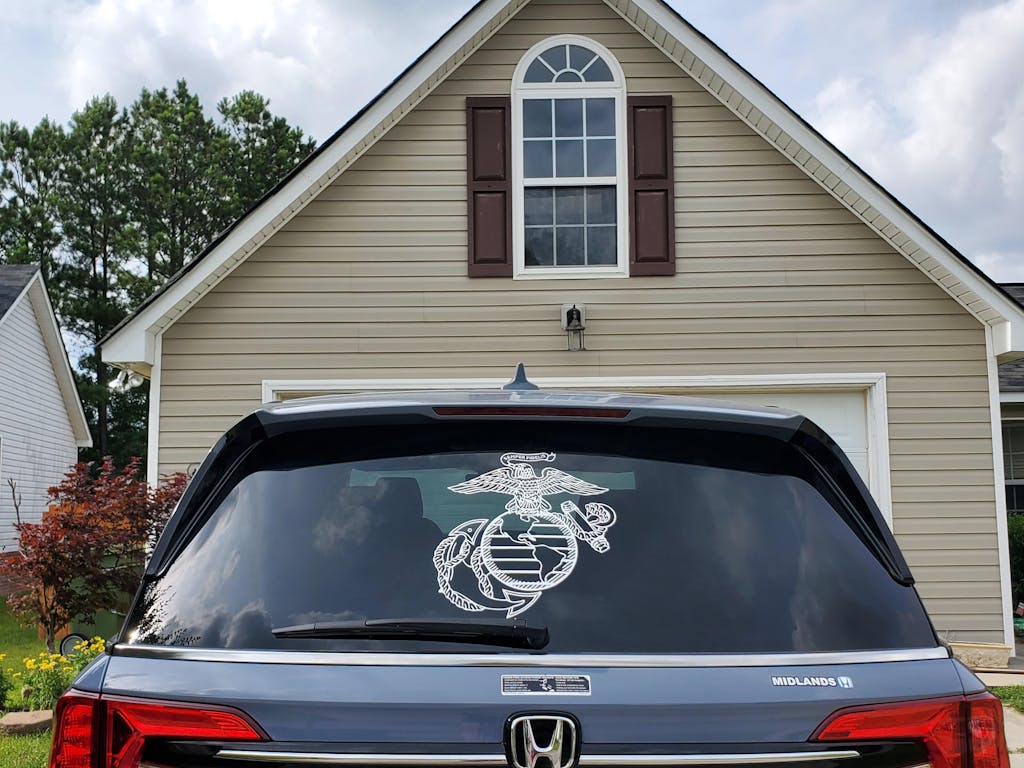 Marines Ega Eagle Globe Anchor Semper Fi Window Decal Sticker | Custom ...