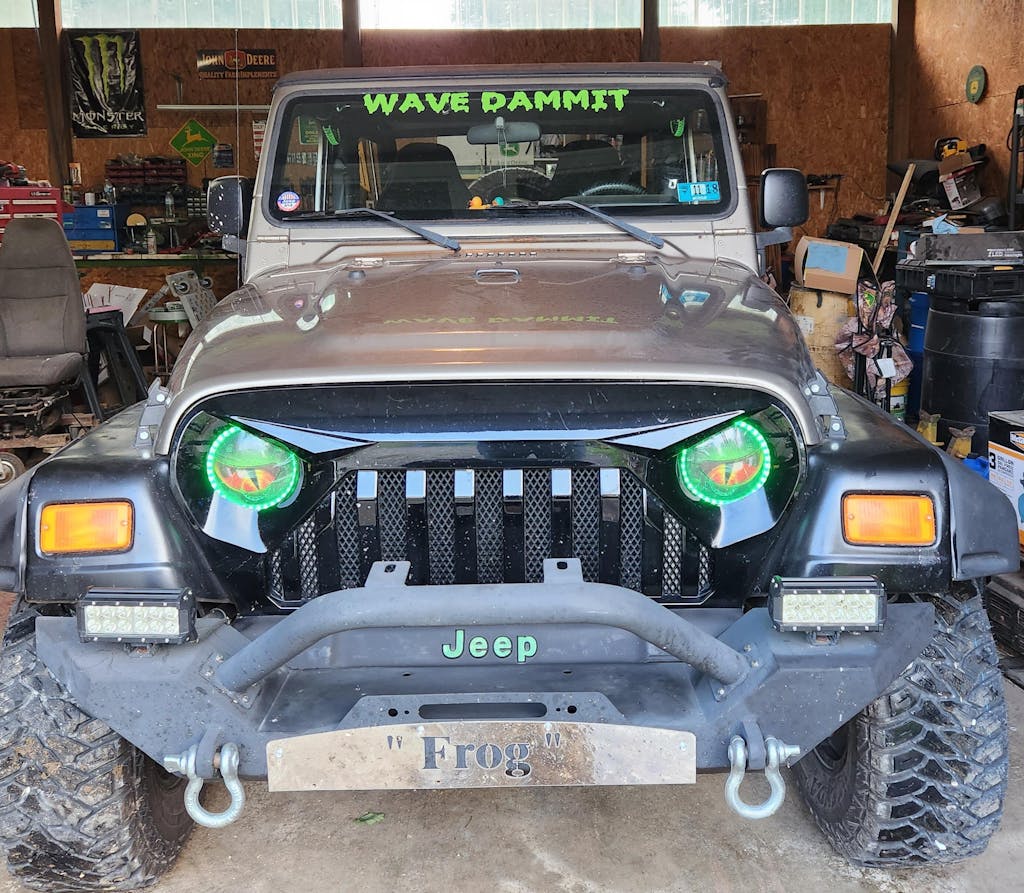 Make Your Own Jeep Custom Text Windshield Decal Sticker | Custom Made ...