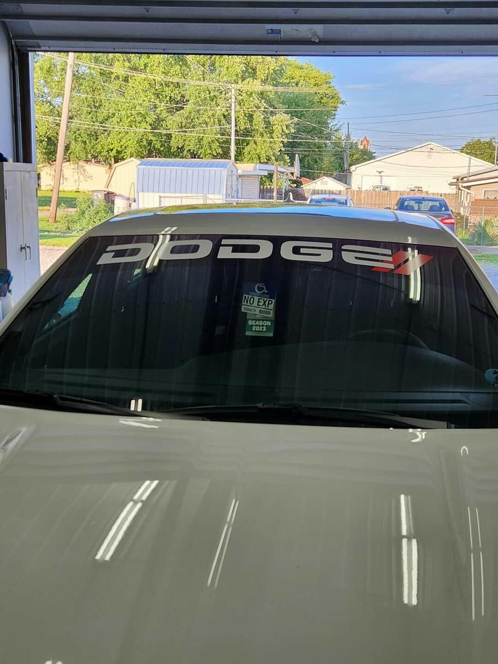 Dodge Windshield Banner Decal Sticker Charger Challenger Dart | Custom ...