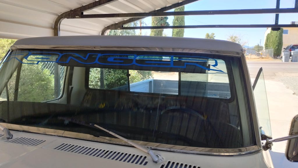 Ford Ranger Windshield Banner Decal Sticker | Custom Made In the USA ...