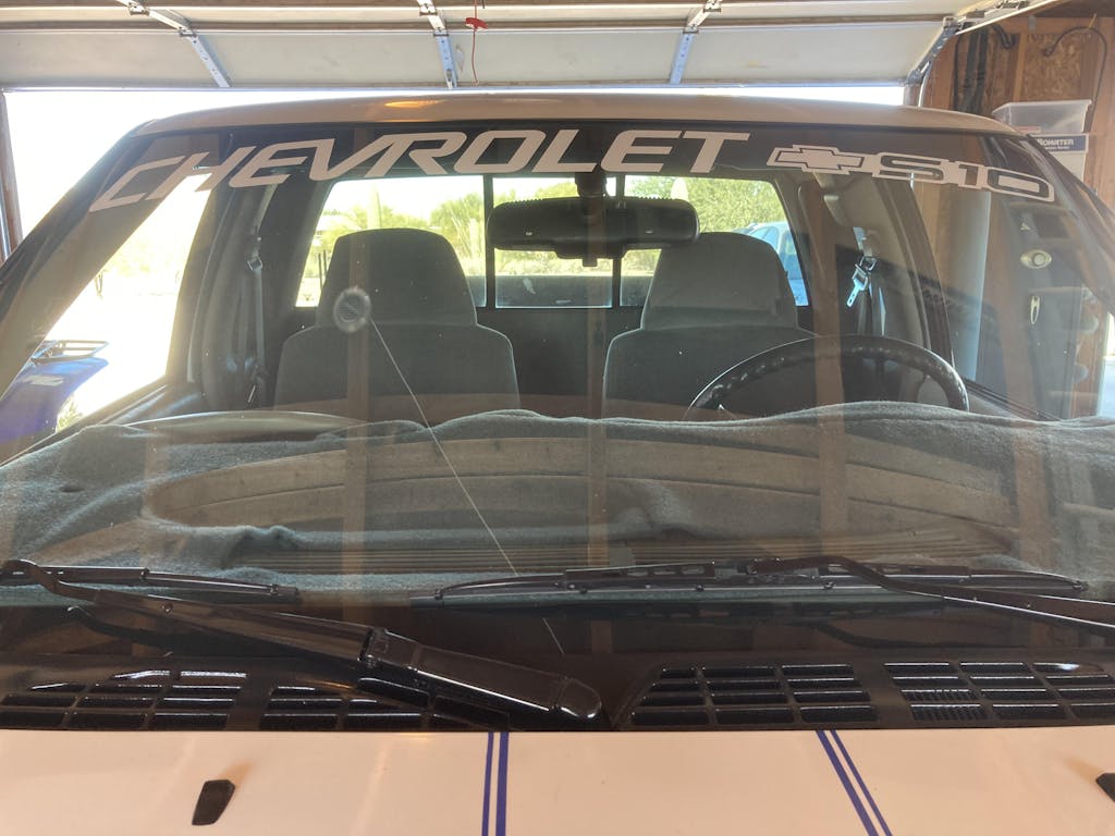 Chevrolet S-10 Windshield Banner Decal Sticker | Custom Made In the USA ...