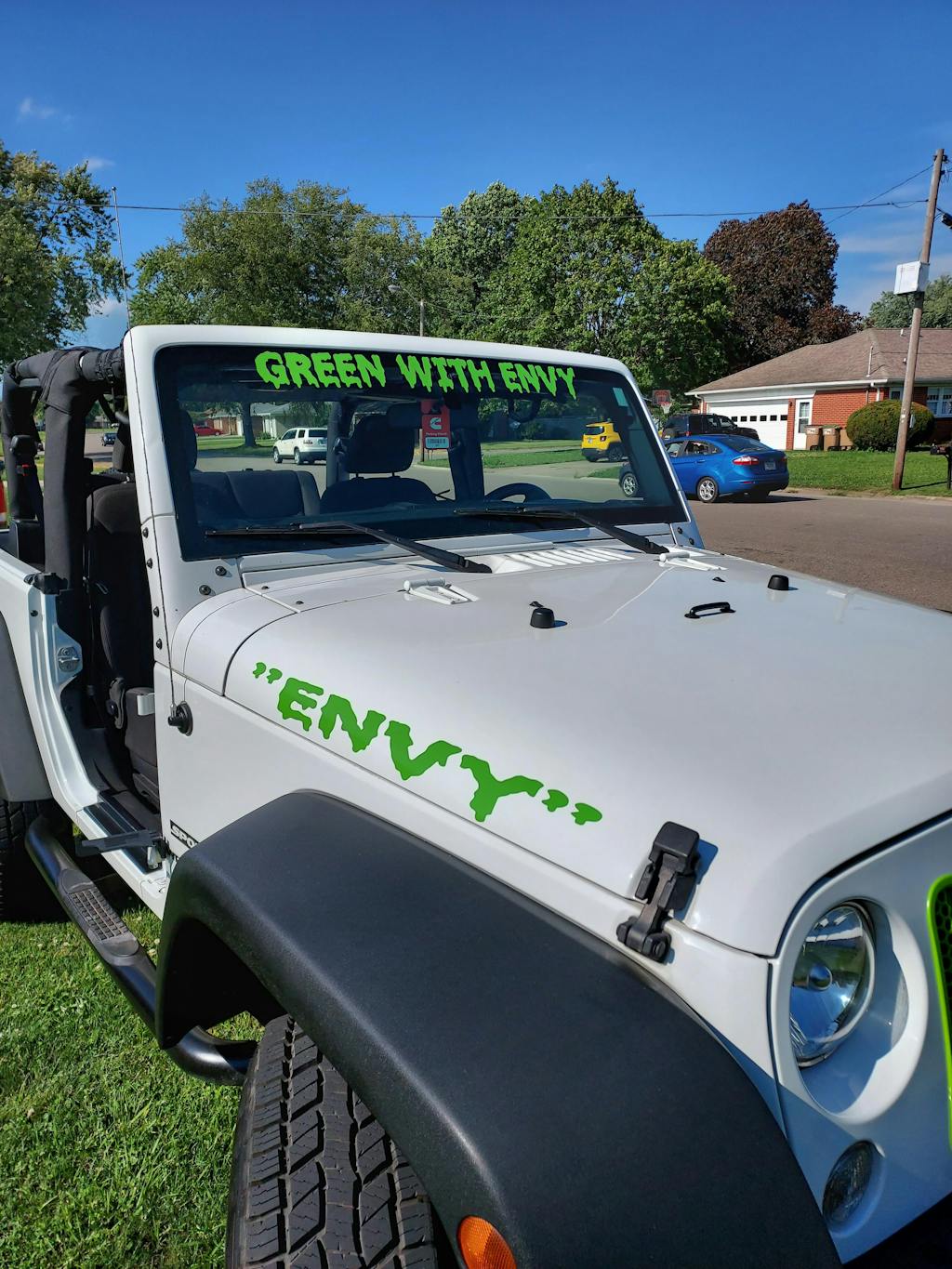 Make Your Own Jeep Custom Text Windshield Decal Sticker | Custom Made ...
