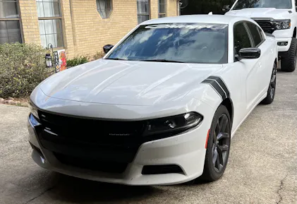 Custom Dodge Charger Windshield Decals