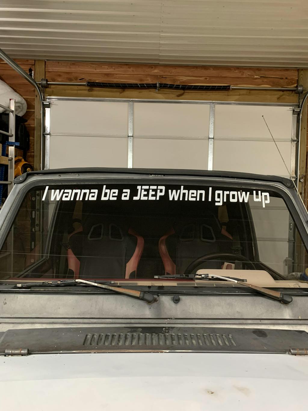 Make Your Own Jeep Custom Text Windshield Decal Sticker | Custom Made ...