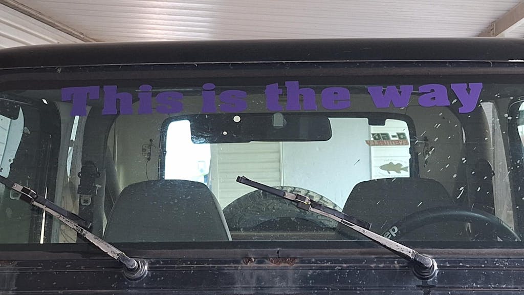 Make Your Own Custom Text Windshield Banner Decal Sticker | Custom Made ...