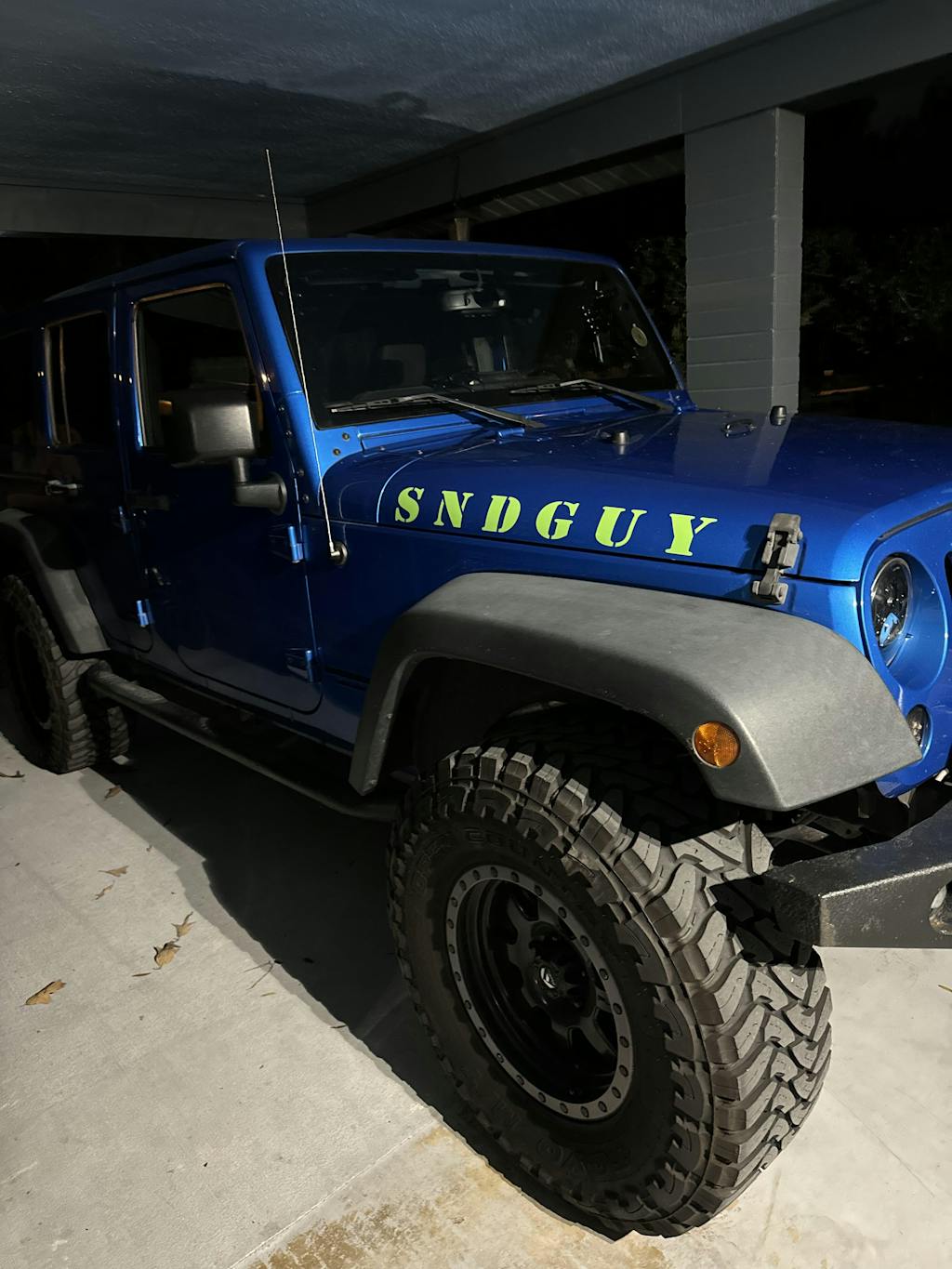 Make Your Own Custom Jeep Hood Lettering Decal Sticker | Custom Made In ...