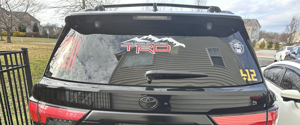 Toyota Trd Mountains 2 Color Decal Set Toyota Trd Stickers | Custom ...