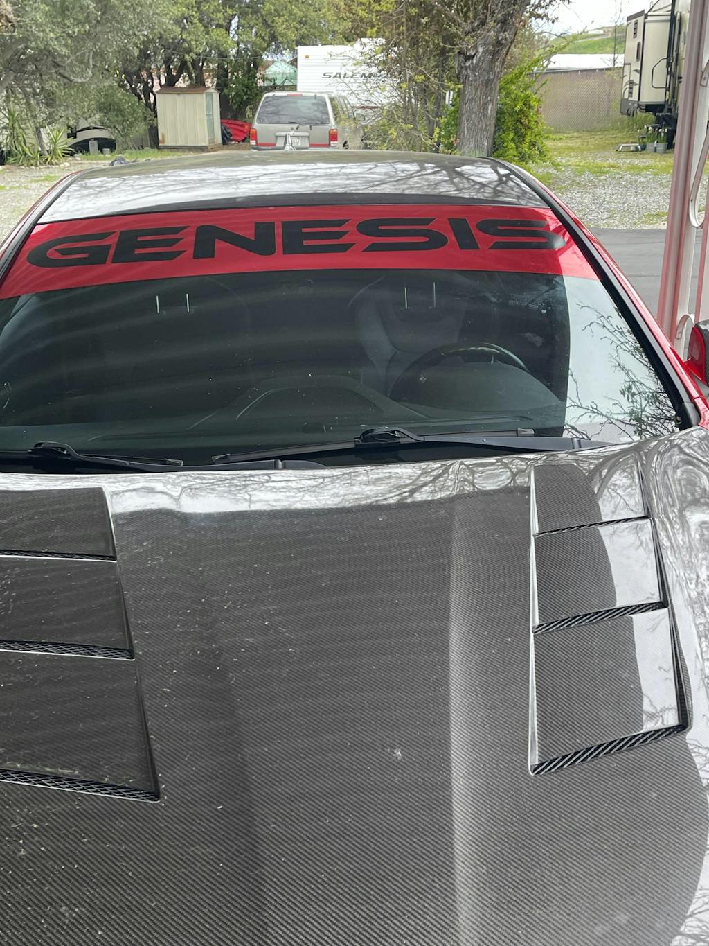 Genesis Windshield Banner Decal Sticker | Custom Made In the USA | Fast ...