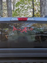 Alabama Crimson Tide A Window Decal Sticker | Custom Made In the USA ...