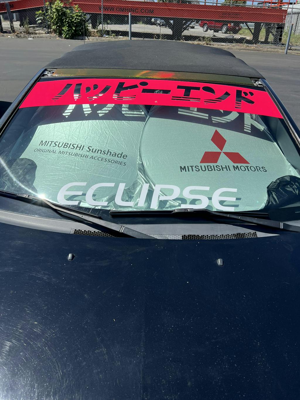 Mitsubishi Eclipse Windshield Banner Decal Sticker | Custom Made In the ...