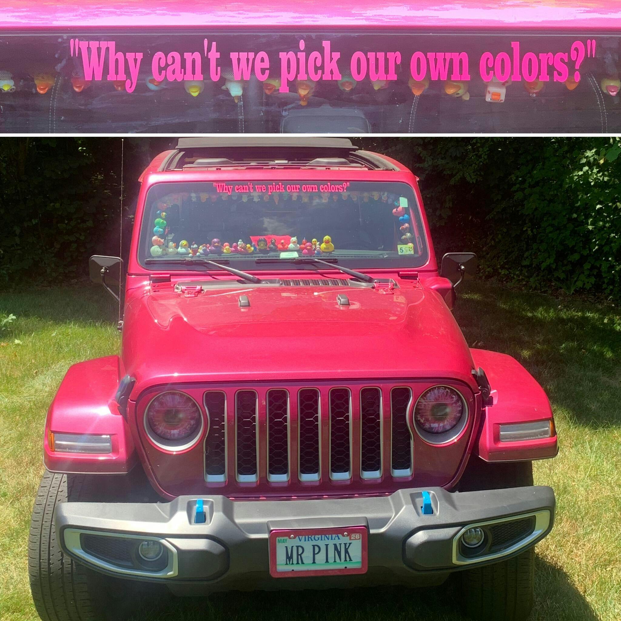 Make Your Own Jeep Custom Text Windshield Decal Sticker | Custom Made ...