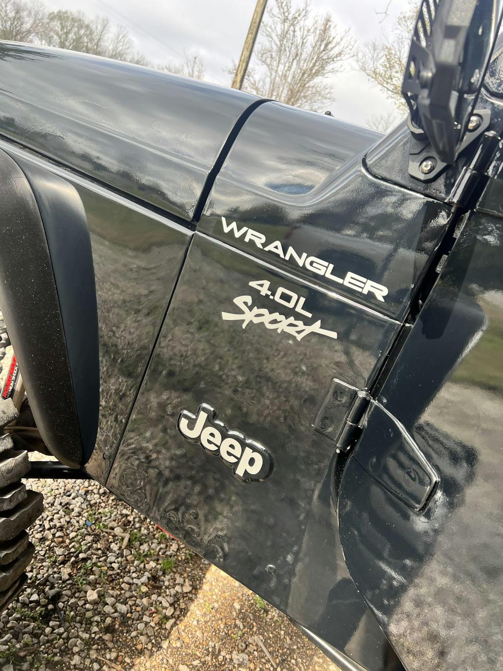 Jeep Wrangler 4.0 Sport Fender Decal Stickers | Custom Made In the USA ...