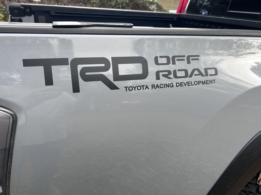 Toyota Trd Off Road Decal Toyota Trd Stickers A2 | Custom Made In the ...