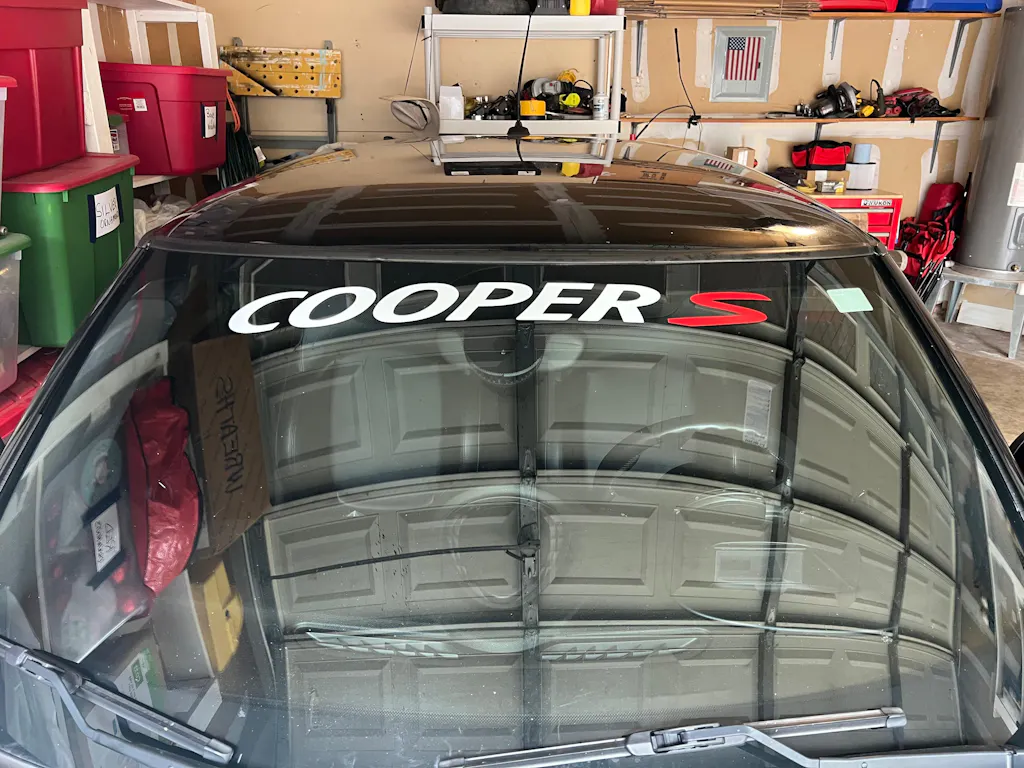 Mini Cooper S Windshield Banner Decal Sticker | Custom Made In the USA ...