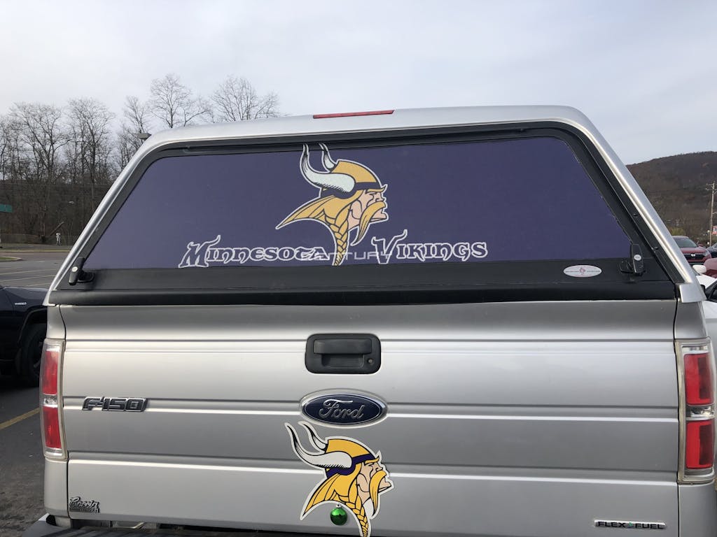 Minnesota Vikings Rear Window Decal – Custom Vinyl Graphics