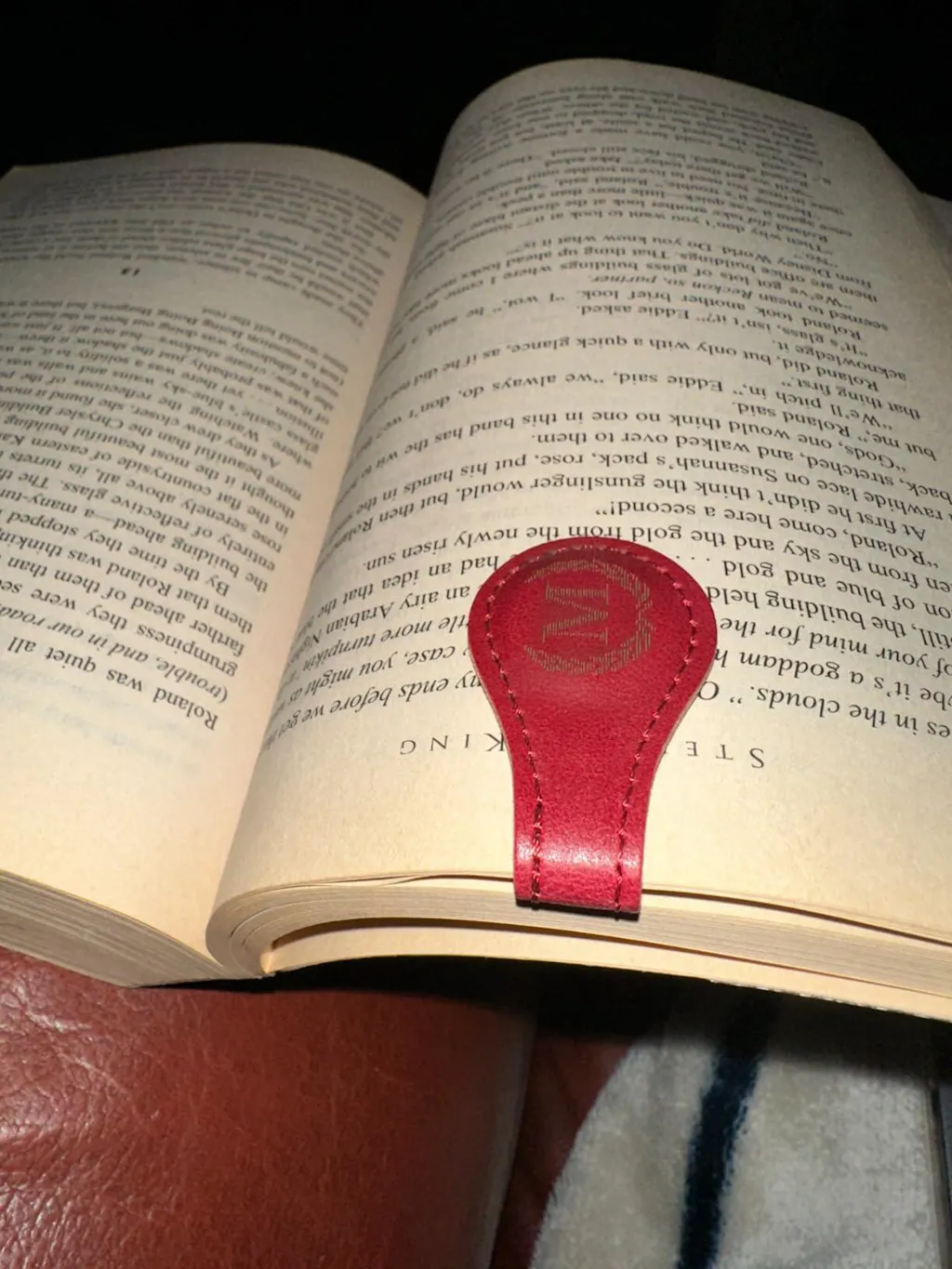 Personalized Magnetic Leather Bookmark Clip – Custom Monogram Gift | C ...