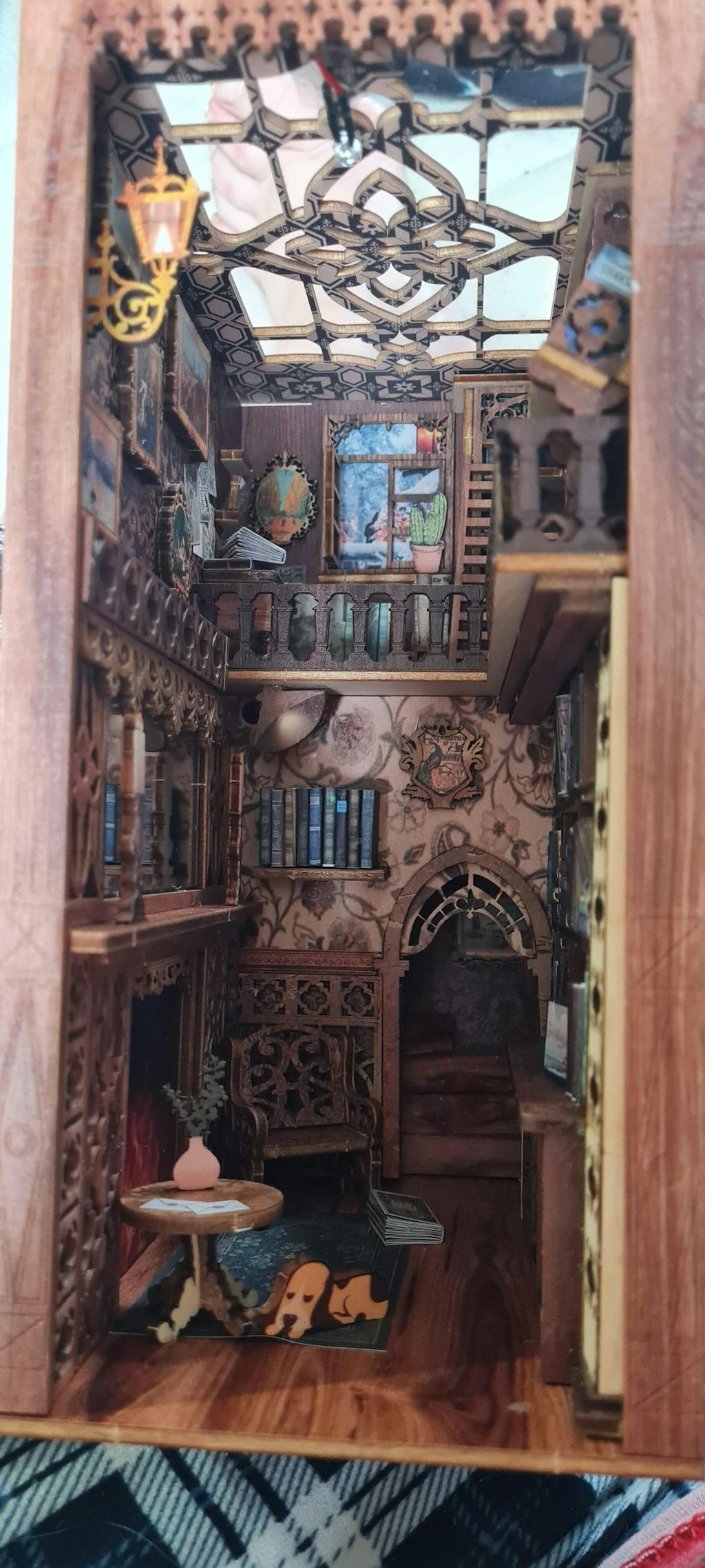 CUTEBEE DIY Book Nook Kit (Eternal Bookstore)