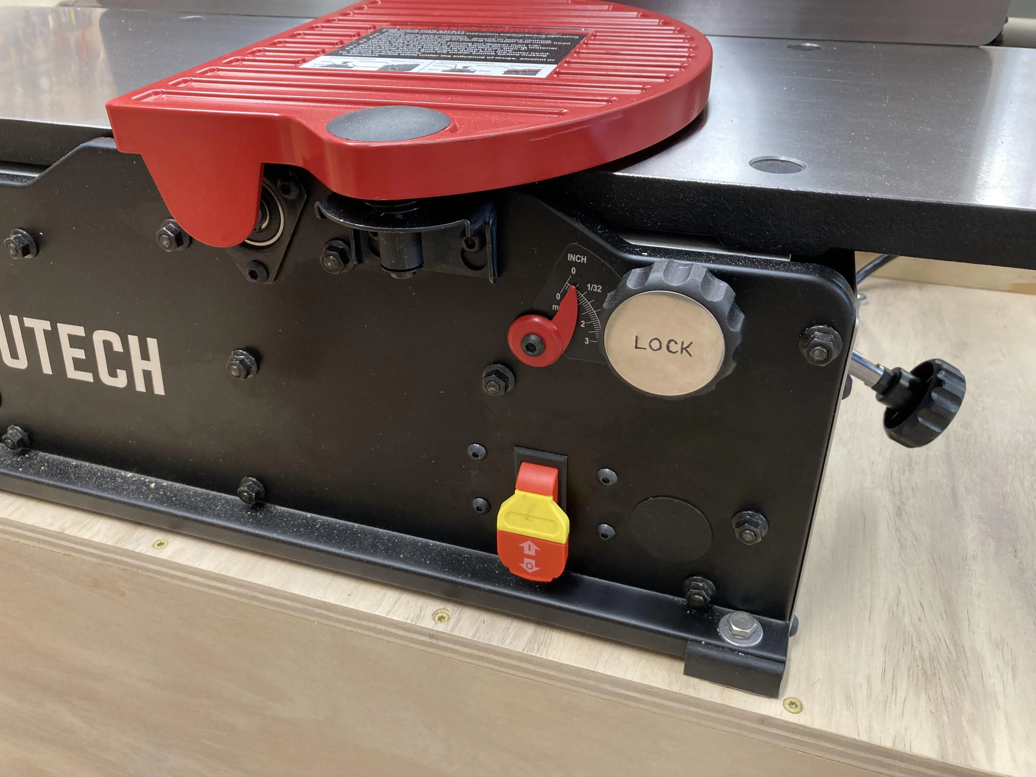 10" Spiral Cutterhead Benchtop Jointer - CUTECH 401100HI