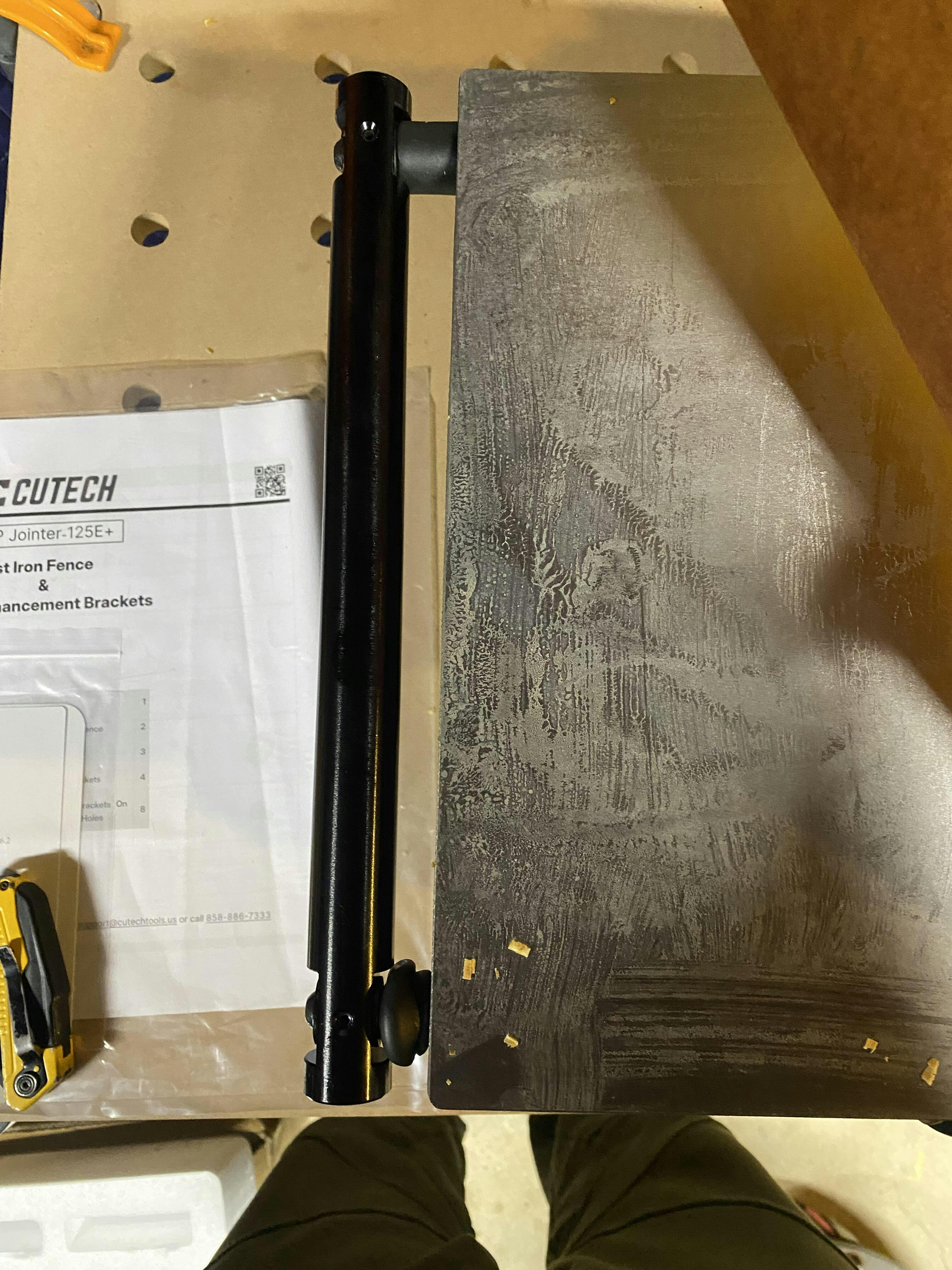 12 inch Spiral Cutterhead Benchtop Jointer (Cast Iron Tables) - CUTECH