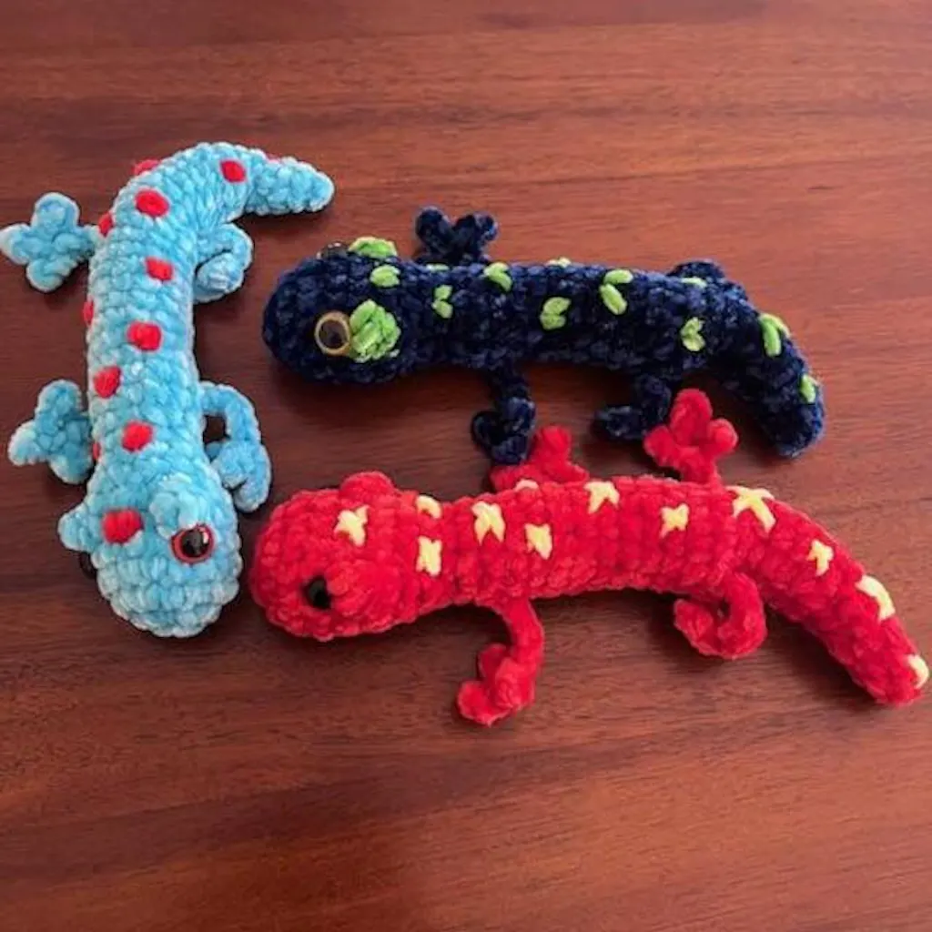 Lizard No Sew Crochet Pattern – CuteVilleToys