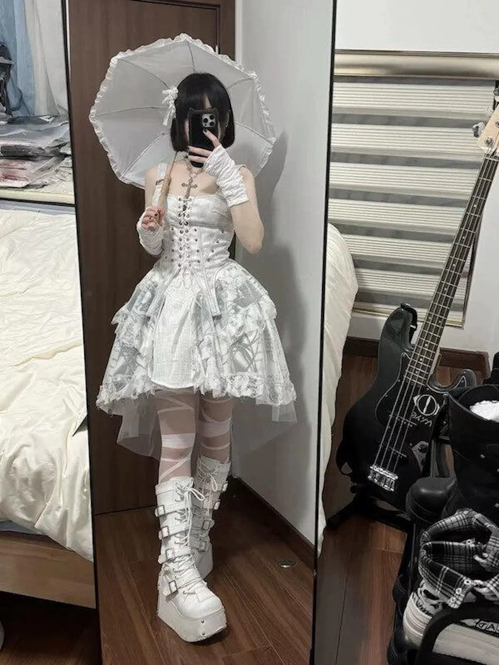 Harajuku bandage stockings – Cutiekill