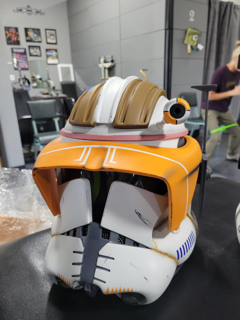 Commander Cody - Weathered Helmet – Cyber Craft