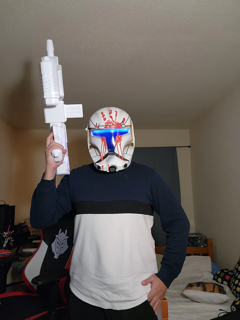Republic Commando - Sev Helmet with LED (RGB available) – Cyber Craft