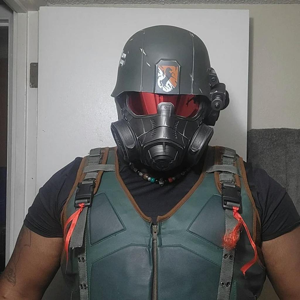 NCR Elite Riot Gear Helmet – Cyber Craft