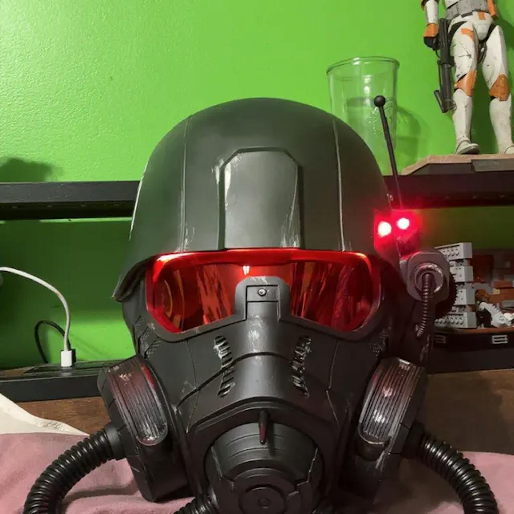 NCR Elite Riot Gear Helmet – Cyber Craft