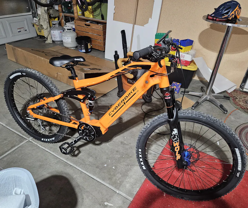 Cyberbike, USA, the high quality eMountain bike from America