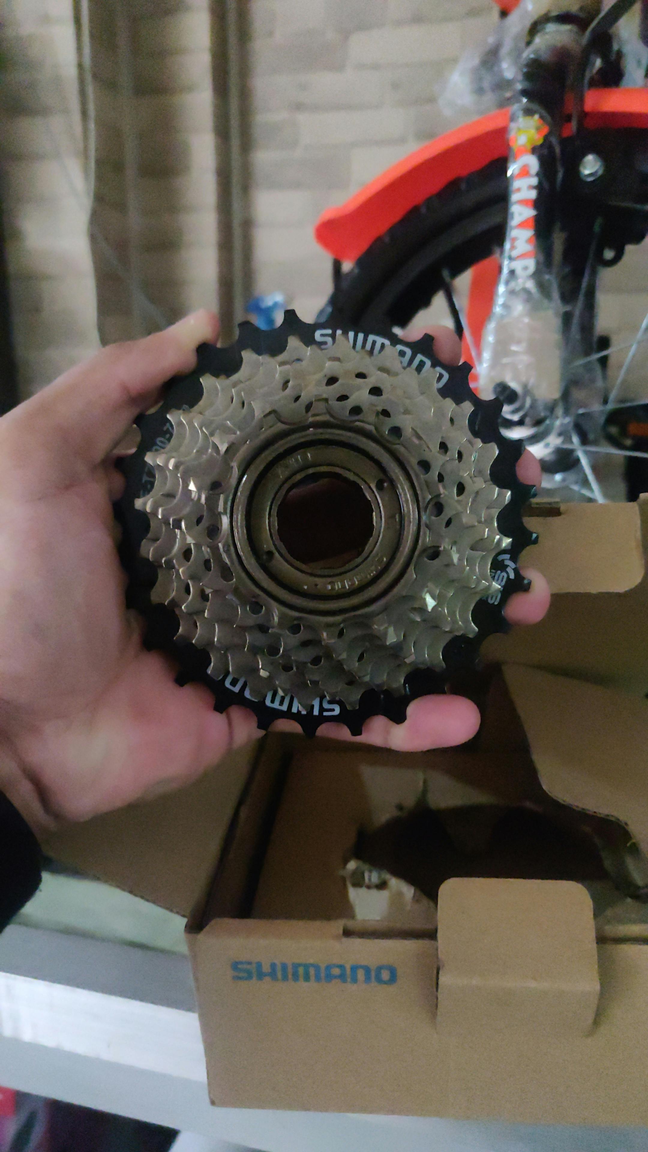 Buy Shimano MF-TZ500 Tourney 7 Speed Freewheel Online in India|Cyclop.in