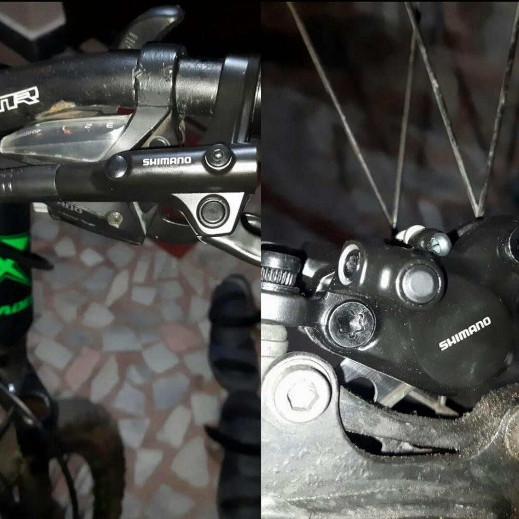 Buy Shimano MT-200 Hydraulic Disc Brake Assembled Set Online in India ...