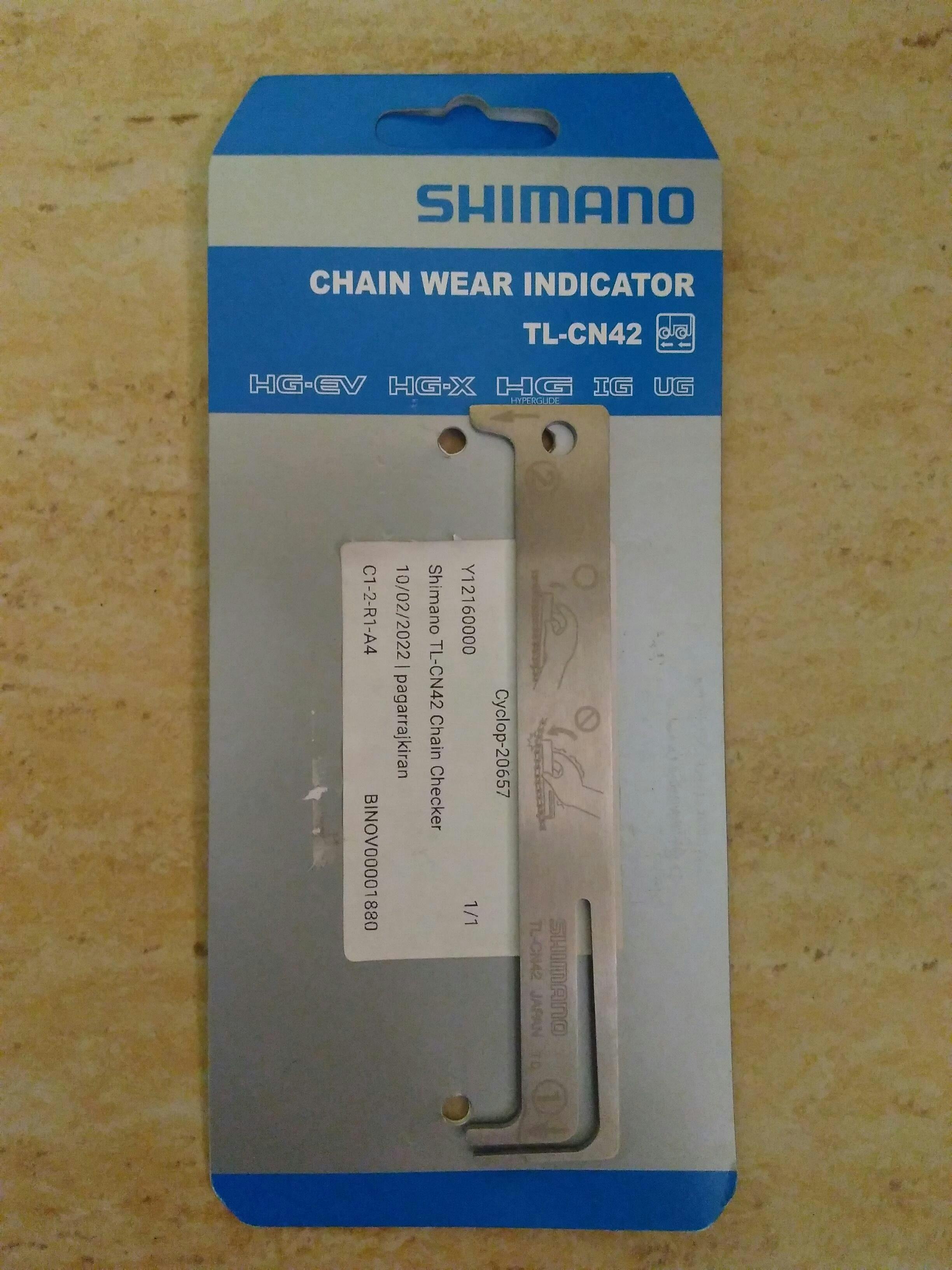 Buy Shimano TL-CN42 Chain Checker Online in India|Cyclop.in