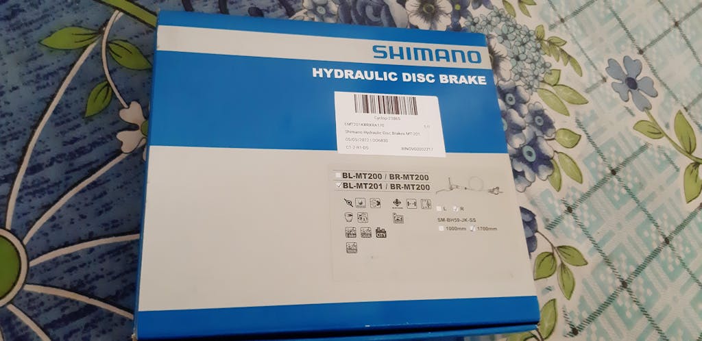 Buy Shimano MT-201 Hydraulic Disc Brake Assembled Set Online in India ...