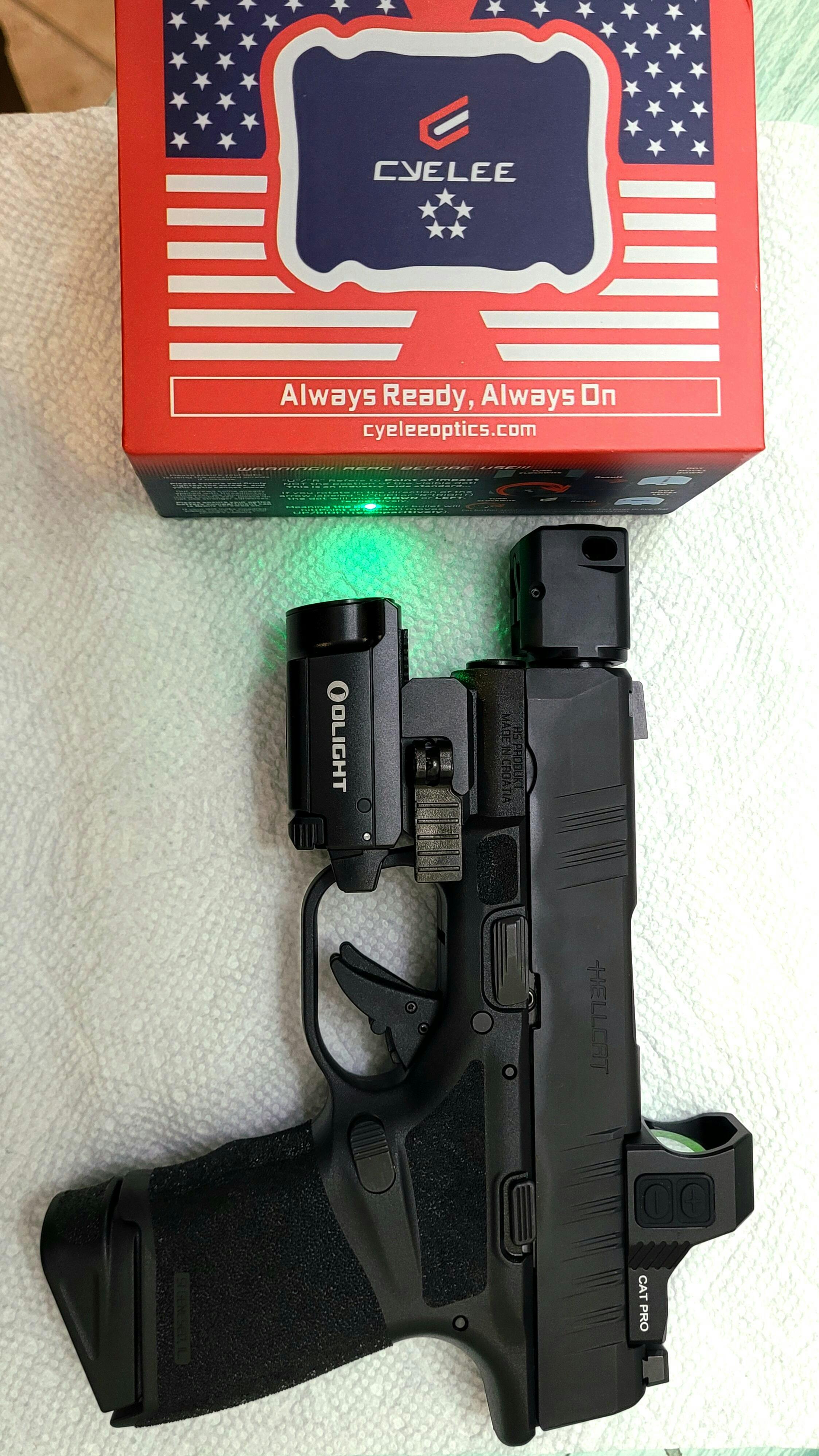 Cyelee CAT PRO, 3MOA Red Dot, For the RMSc Footprint – Cyelee Optics