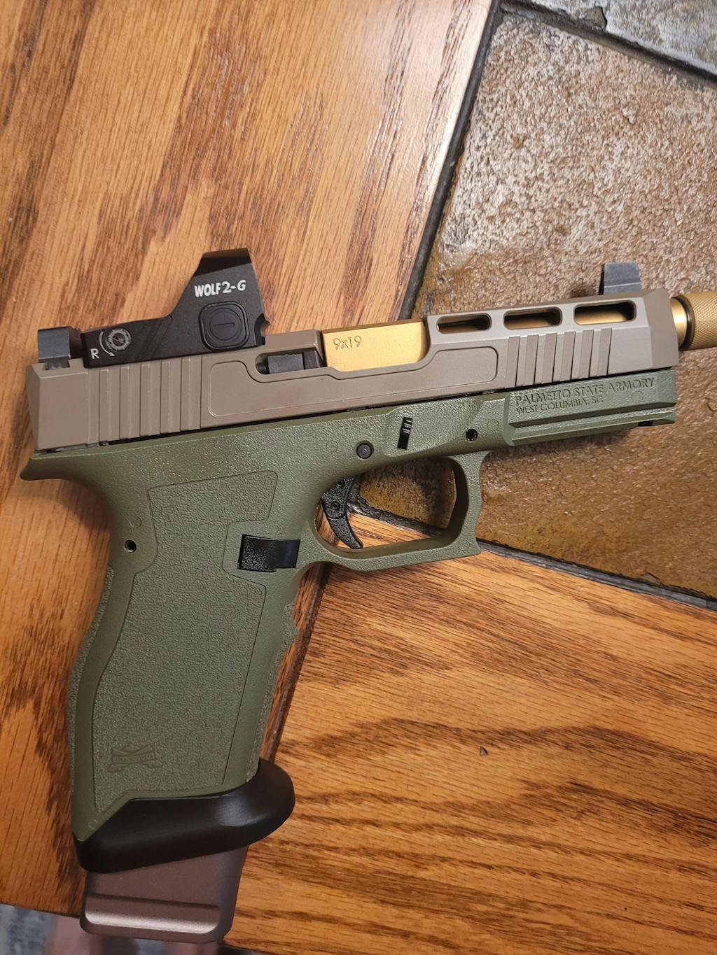 Cyelee Wolf2-G Astigmatism Relief Pistol Green Dot Sight – Cyelee Optics